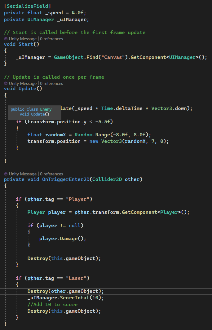 UI score code after. - David Johnson - Medium