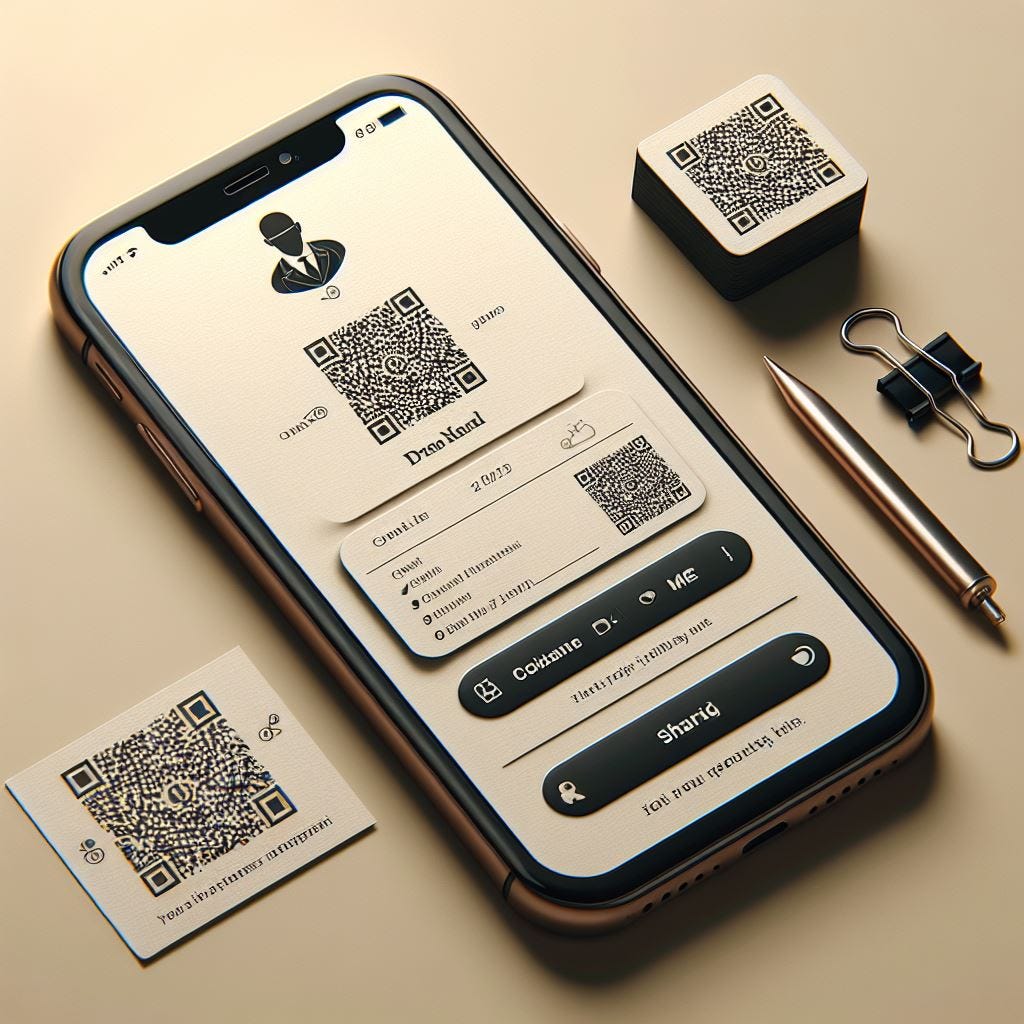 Designing Digital Business Cards: Best Practices in UI/UX Design | by ...