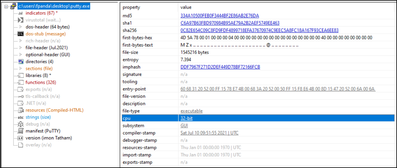PMAT Malware Analysis — Malware.unknown.exe | by FPanda | Medium