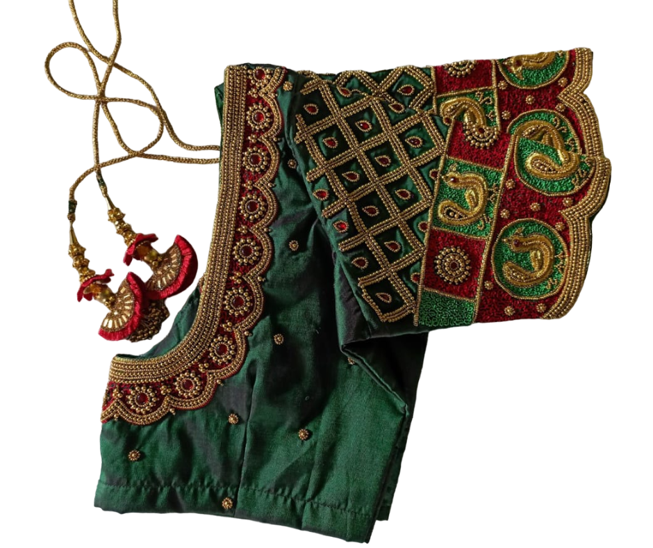 The Art of Maggam Work Design. Maggam work is a traditional form of ...
