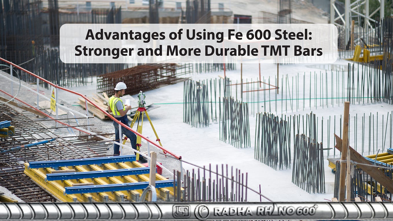 TMT Steel: Enhancing Strength and Safety in Construction | by Radha TMT ...