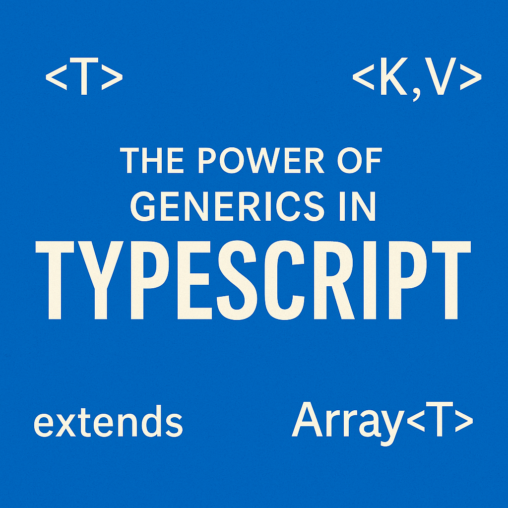 The Power of Generics in TypeScript part 2 | by Navidbarsalari | May, 2025 | Medium