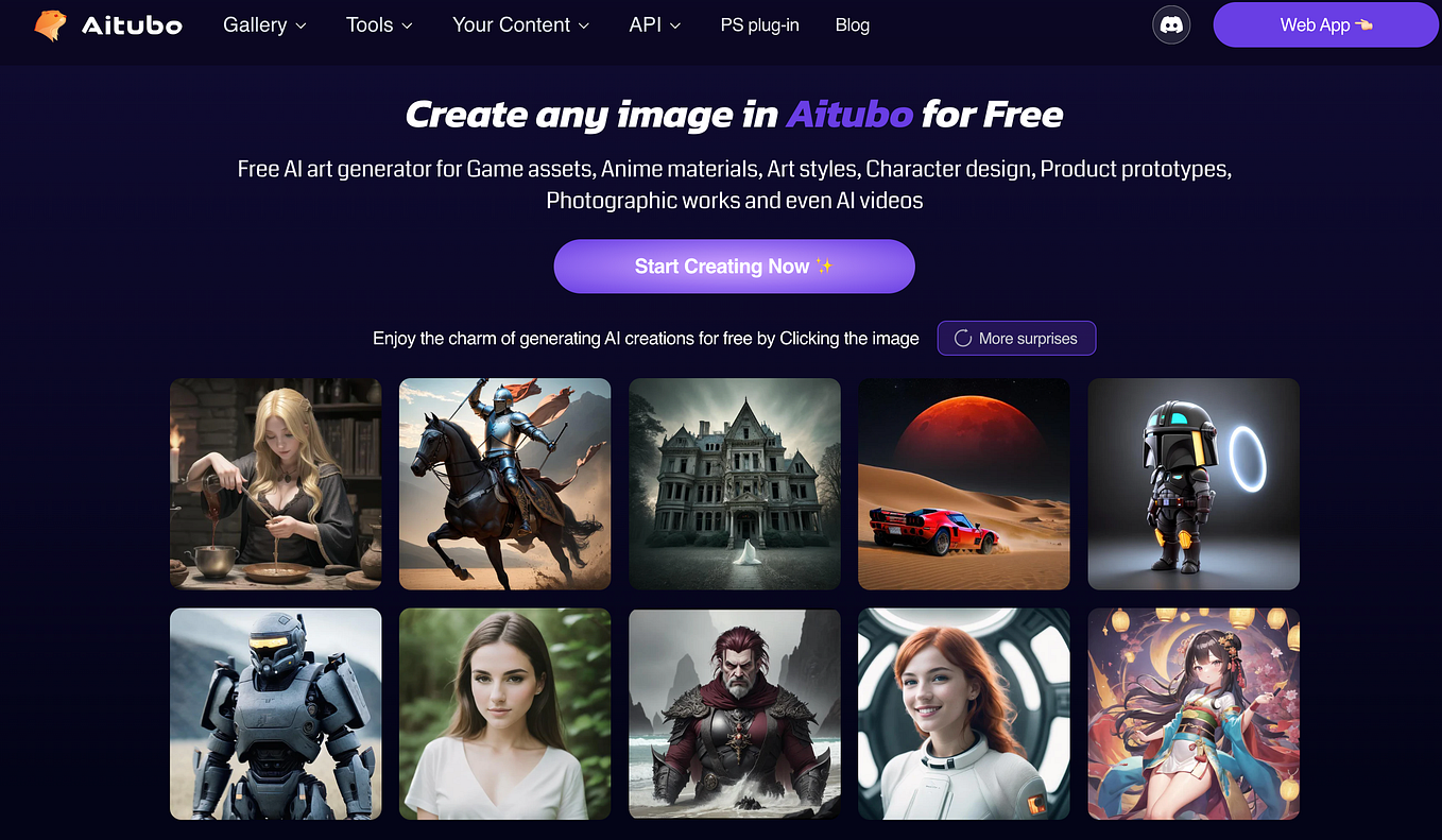 Midjourney vs Aitubo: Which AI Art Generator is Right for You? | by Florence White | Medium