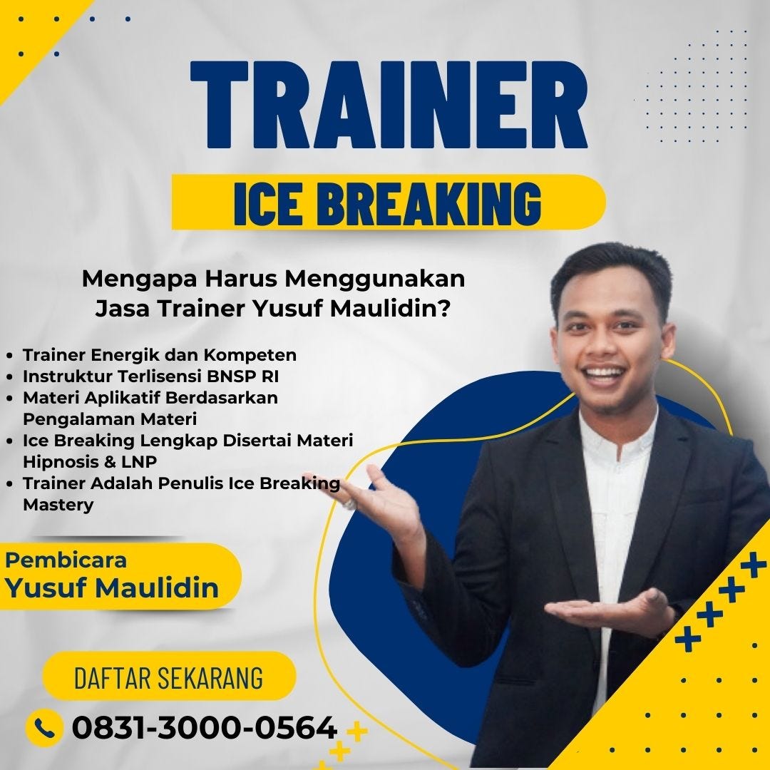 TERBAIK, WA 0831–3000–0564, Trainer Ice Breaking Bekasi ...