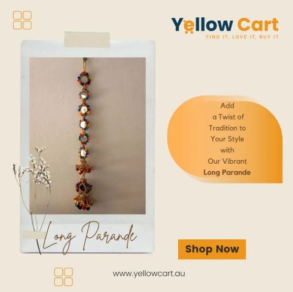 Grab Everyone’s Gaze with our Fashionable Parande! - Yellow Cart Pty ...