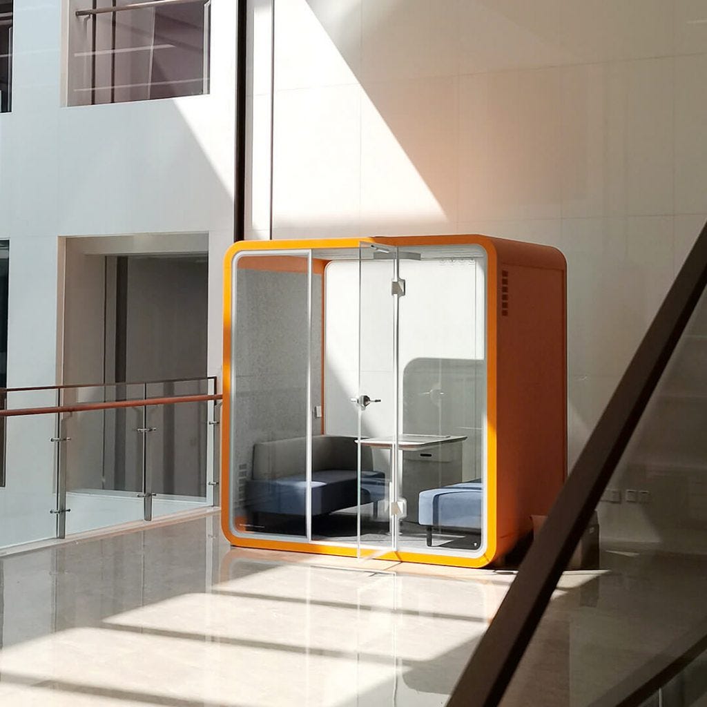 Soundproof booth-create a serene meeting space for your team | by ...