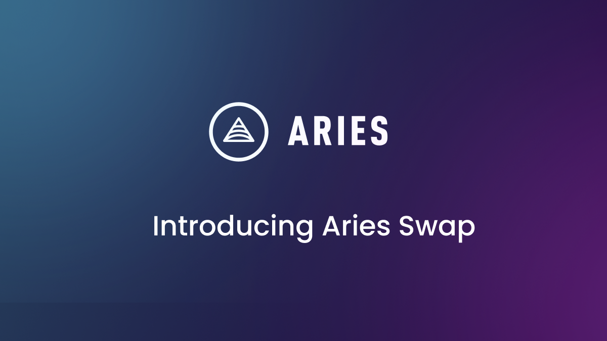Aries Swap: Leverage Spot Trading | by Aries Markets | Medium