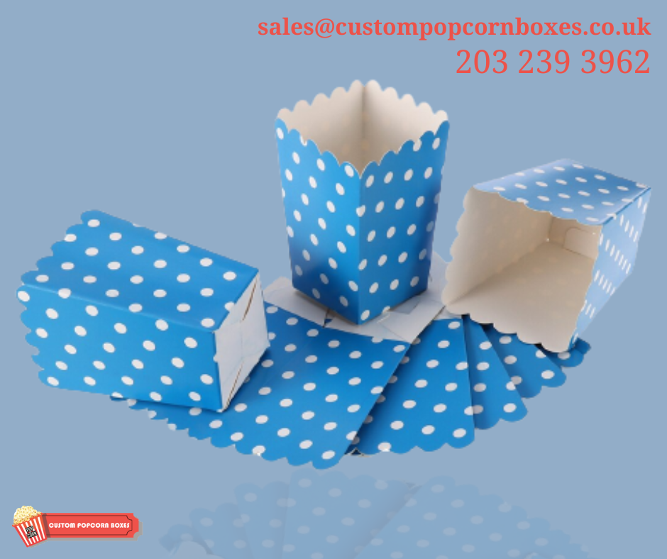 Custom Plain Popcorn Boxes - Custom Popcorn Boxes - Medium