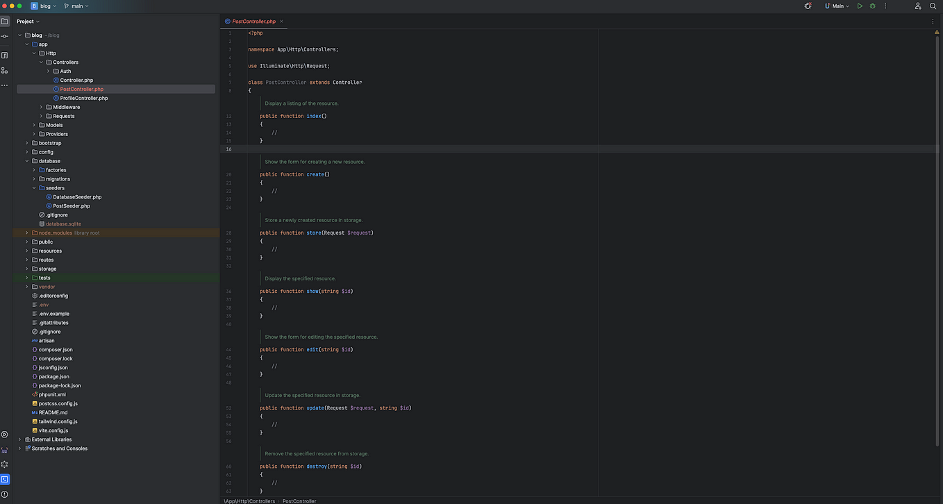 Create blog with Laravel 11 and Vue 3 | by Mindaugas Bernotas | Medium Create blog with Laravel 11 and Vue 3 | by Mindaugas Bernotas | Medium