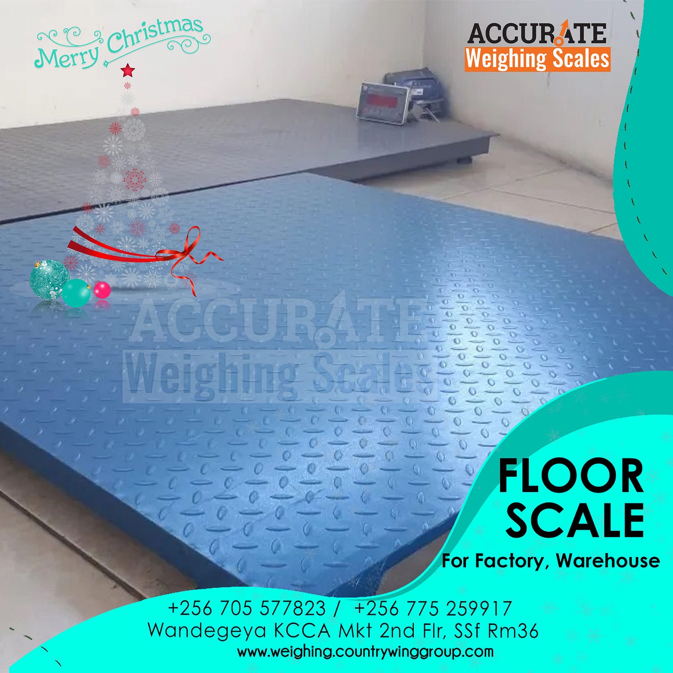 light duty Platform weighing scale with a valid UNBS stamp and a ...