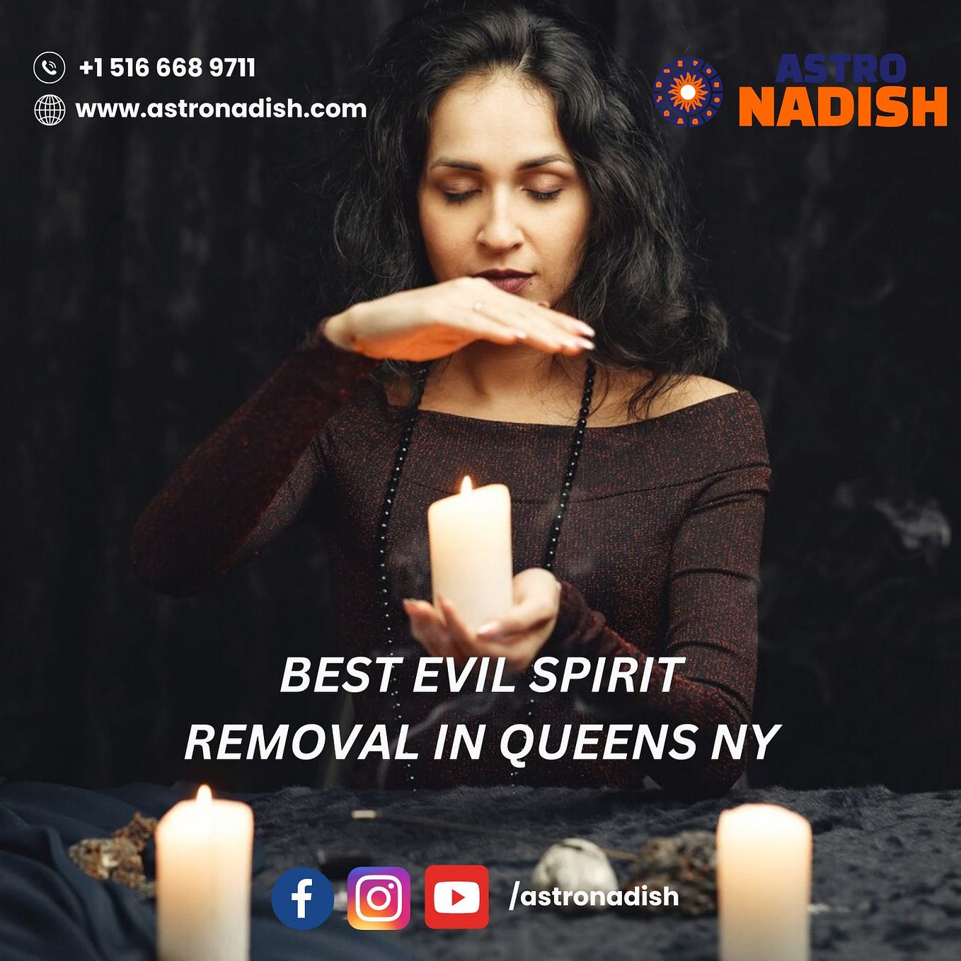 Best Spiritual healer in Brooklyn New York - astro Nadish - Medium
