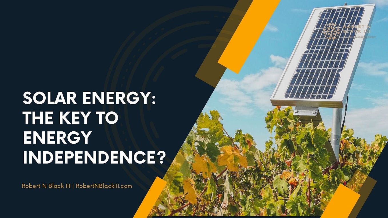 Solar Energy and Climate Change Mitigation: Reducing Carbon Footprint ...