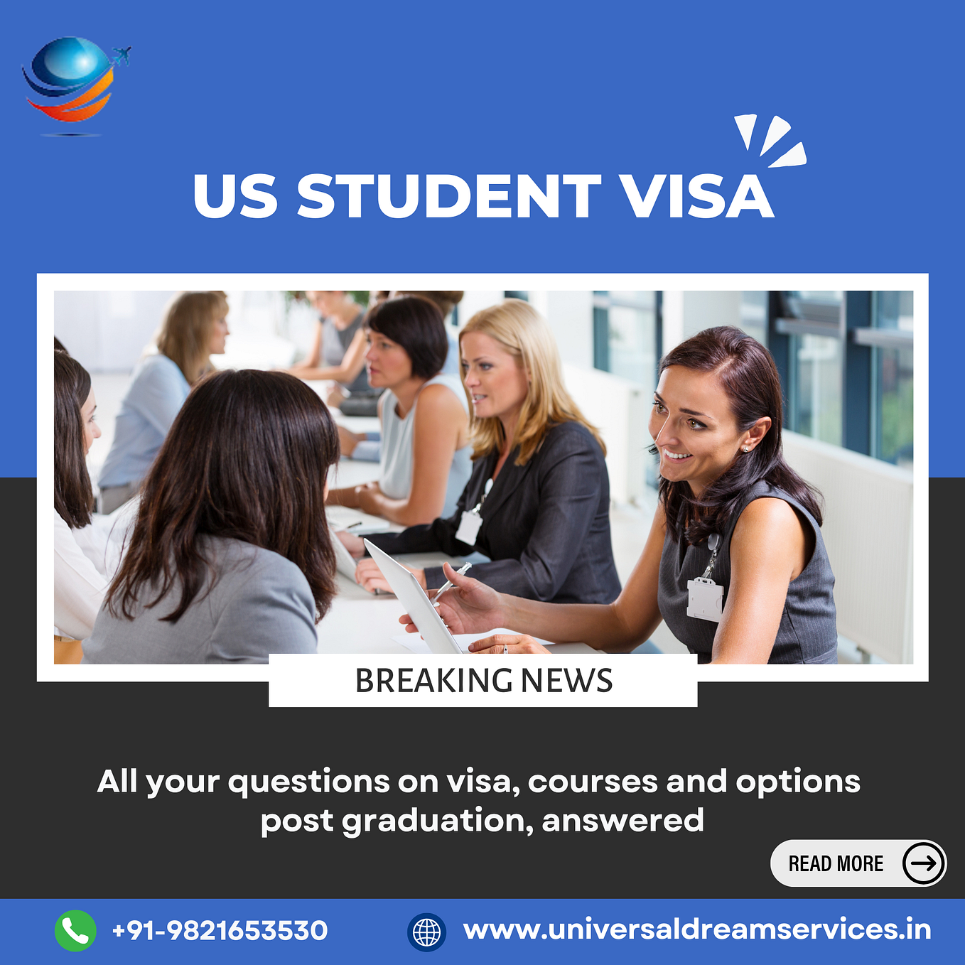 student visa consultant - Universal Dream Services - Medium