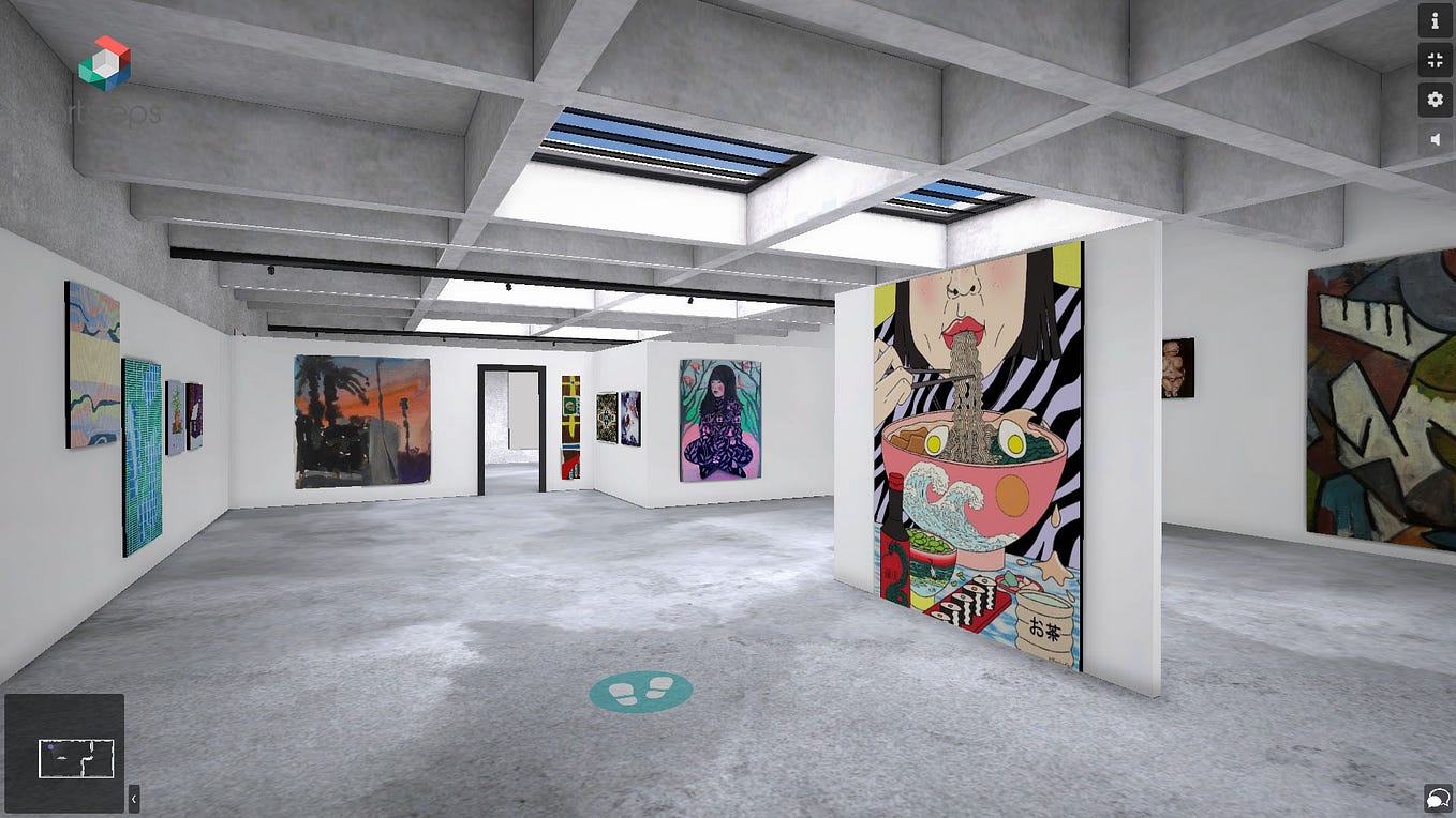 How to Present your Art Portfolio in a Virtual Exhibition | by ArtSteps ...