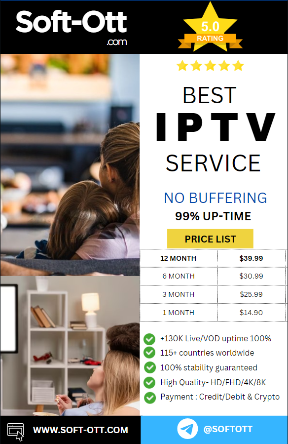 “5 Key Factors to Consider When Choosing the Best IPTV Provider in 2024” | by Soft-Ott.Com | May ...