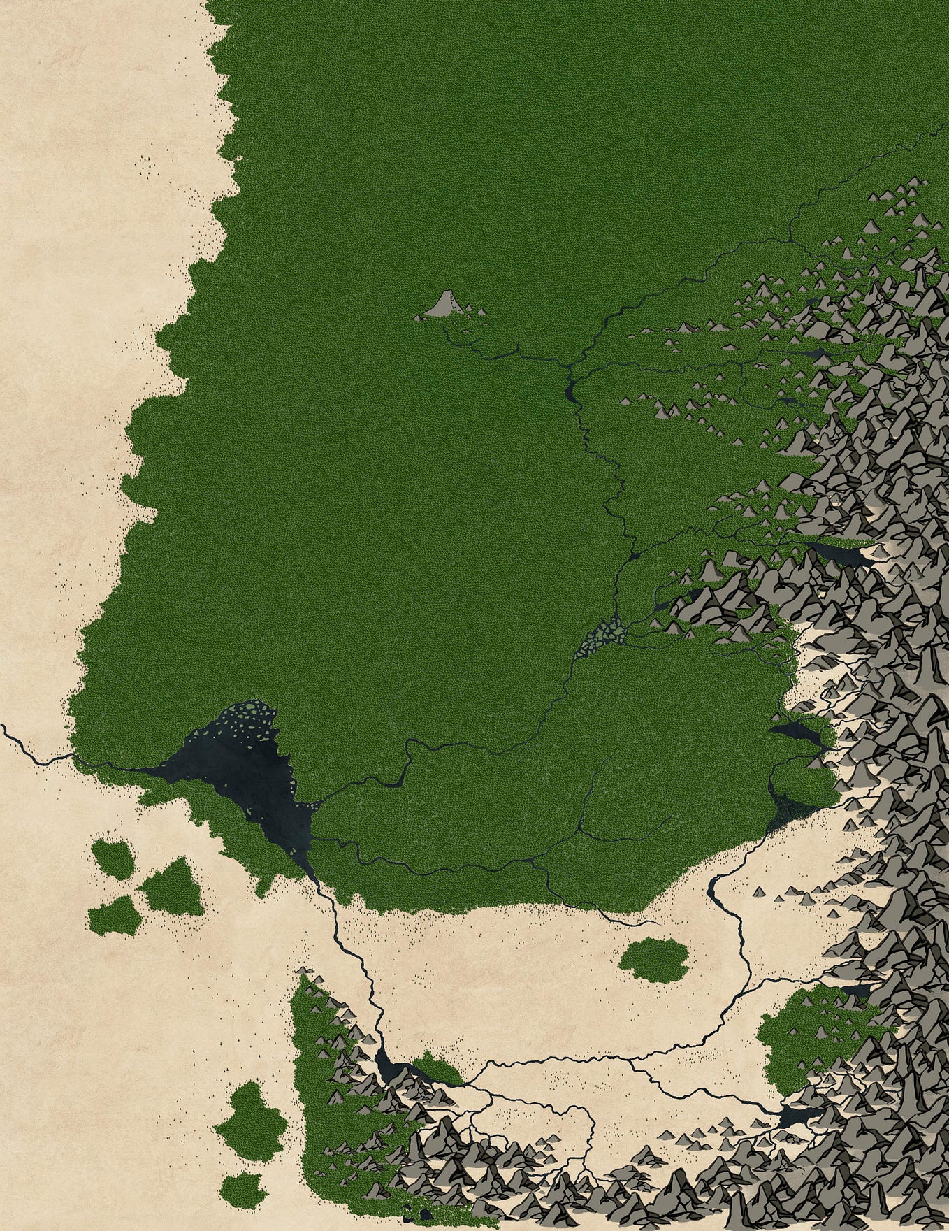 A World Map for “Symbaroum” - Rowell the Blade - Medium
