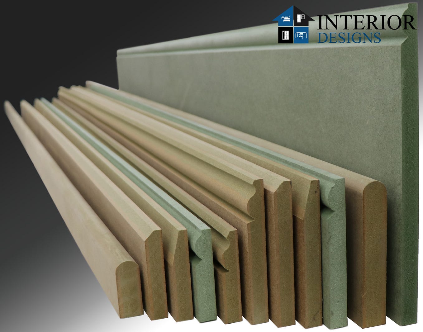 Wood Skirting In Dubai - Interior Design - Medium