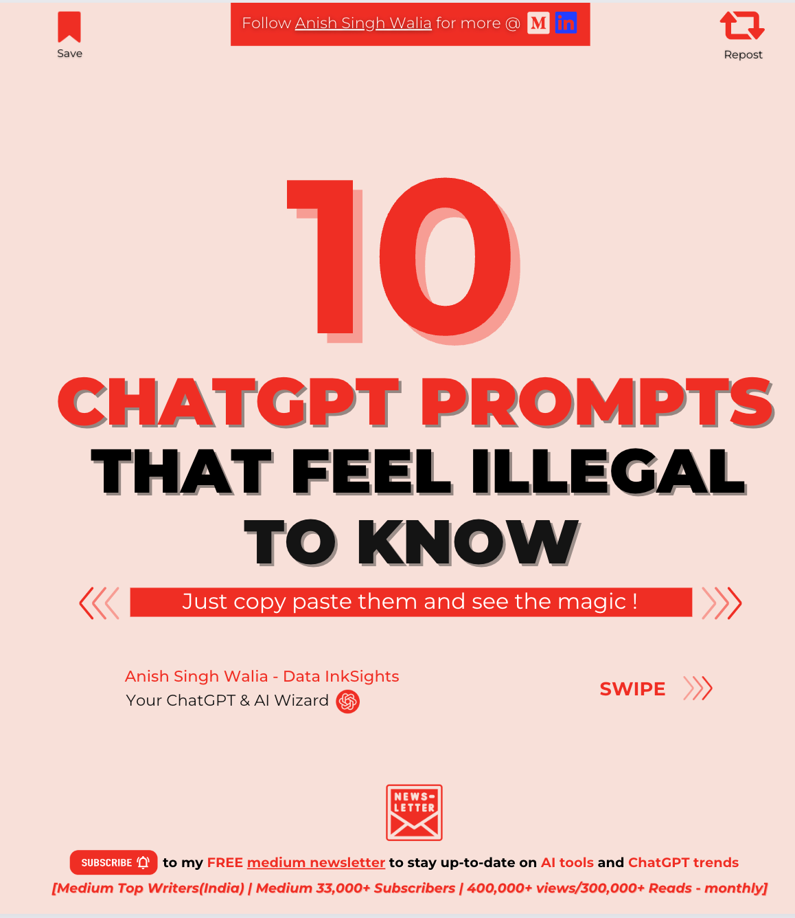 ChatGPT Guide: Top Tips & Cheat Sheet for 2023 | 𝐀𝐈 𝐦𝐨𝐧𝐤𝐬.𝐢𝐨