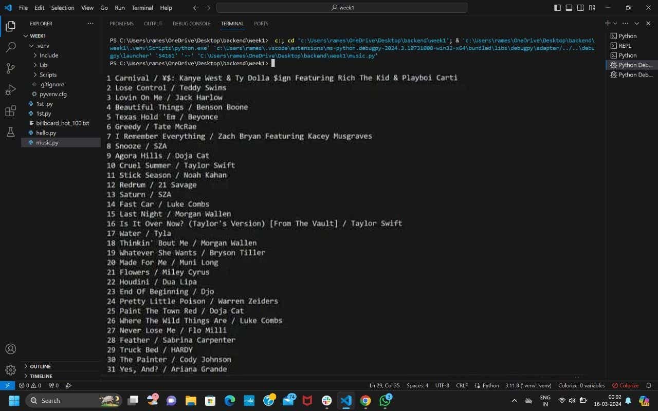 WEEK-3 (Sparta coding club) :. Hi ! this is my third week in Sparta… | by Rameshreddy | Medium