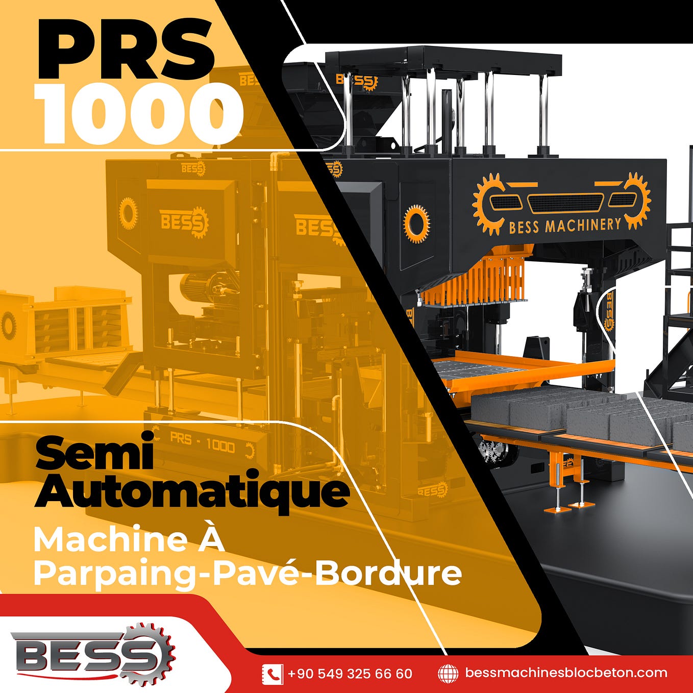 Machine a parpaing PRS 400 - VESS Machine FR - Medium