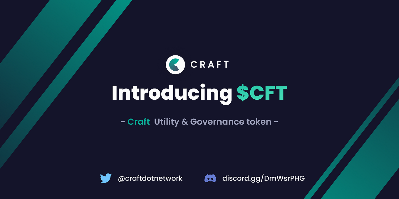 $CFT token roadmap. Good day Crafters! We’re glad to unveil… | by Craft ...