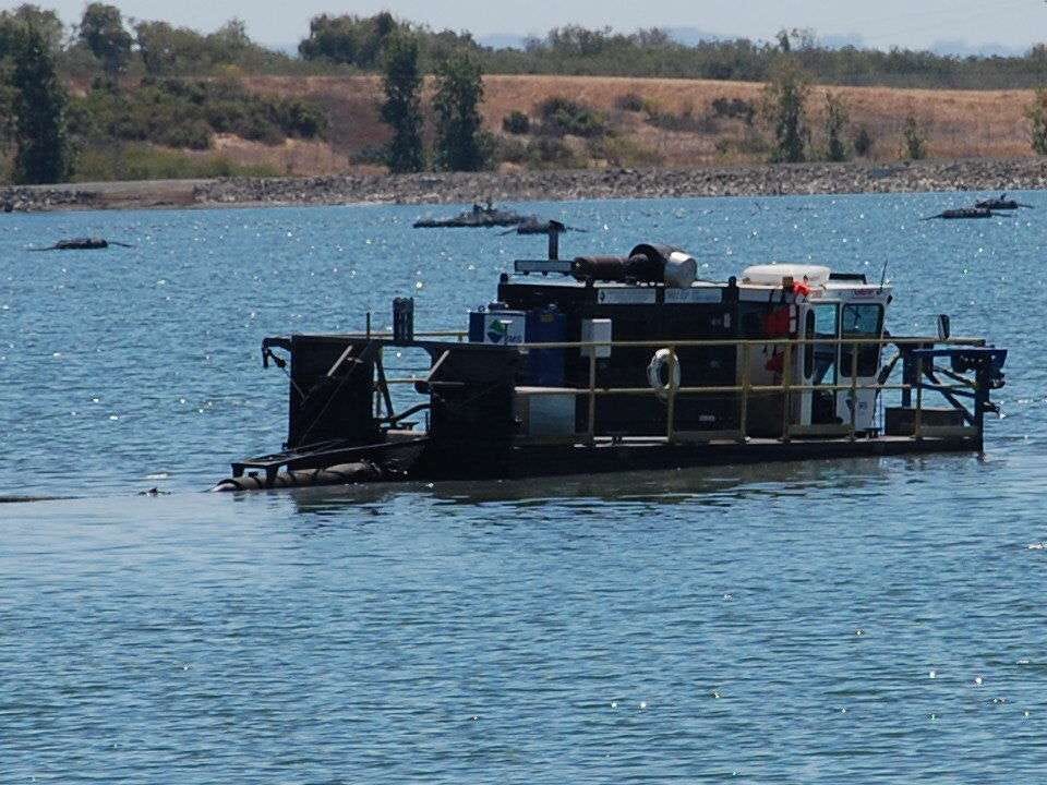 Ims Model 5012 HP Versi-Dredge in Use for Marina Maintenance at ...
