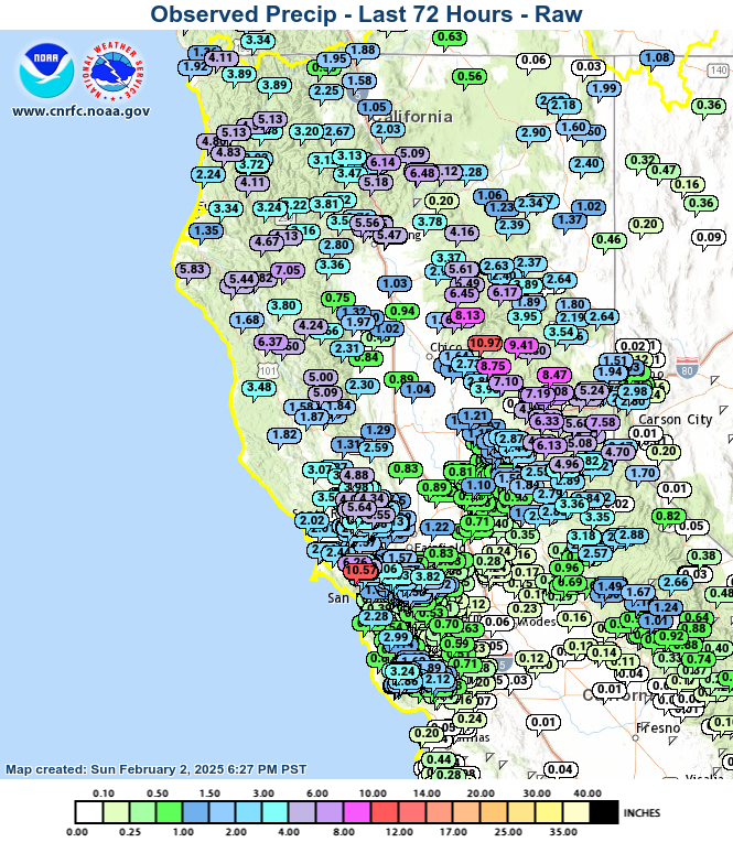 Significant midweek storm will bring statewide heavy precipitation | by ...