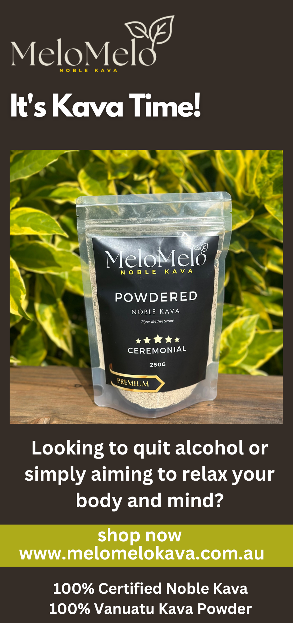 Discover MeloMelo Noble Kava: A Tradition of Quality and Relaxation ...