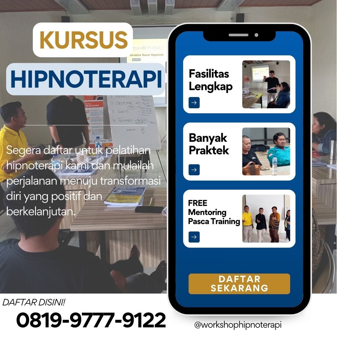 BANYAK MANFAAT, WA 0831-3000-0564, Jadwal Belajar Hipnotis & Hipnoterapi Banjarnegara ...
