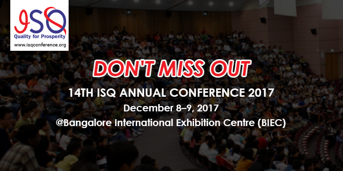 Quality Management Conference and Event in India | by ISQ Conference ...