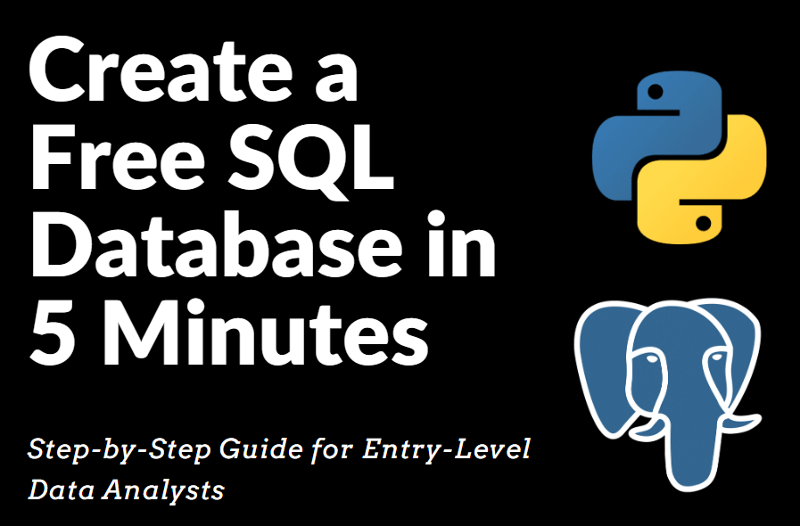 Building A Postgresql Database With Python By Freshhotdata Medium 