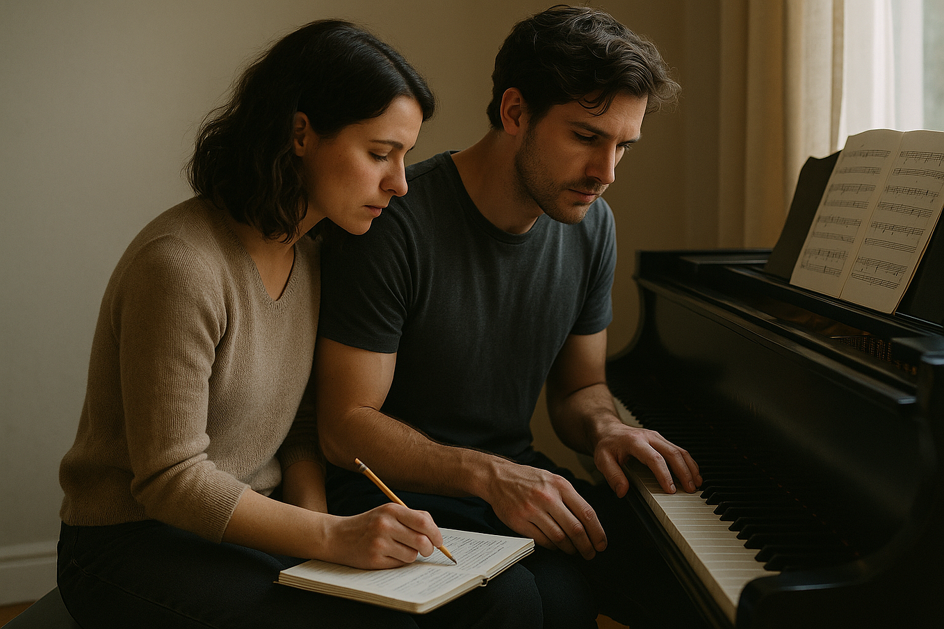 The Forgotten Melody (Part 5). She wrote him into the silence. He… | by ...