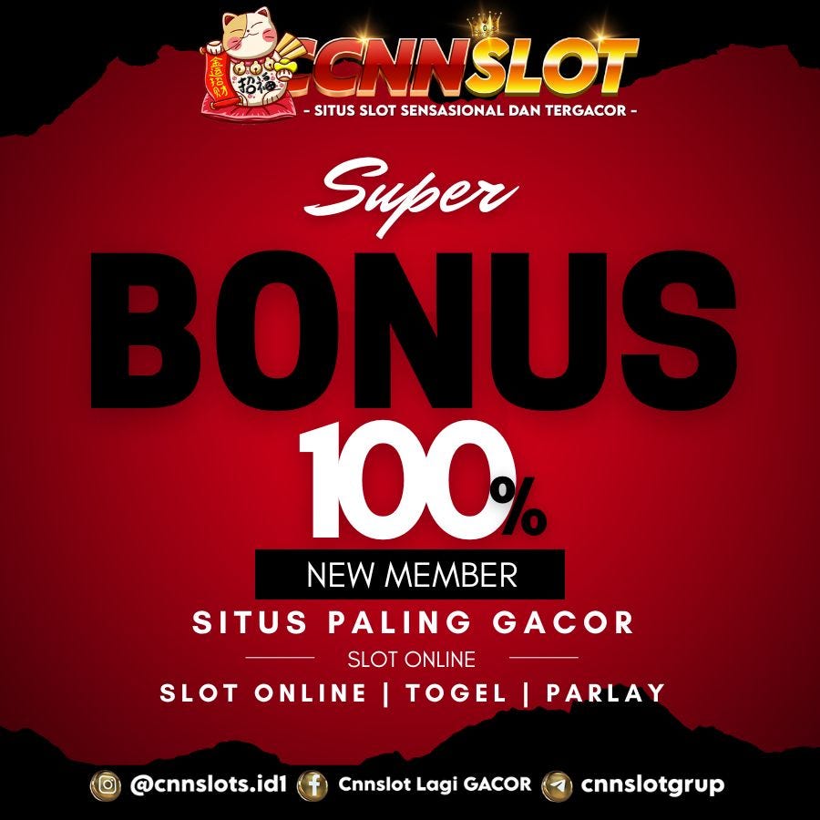 🎰 CNNSLOT — BANYAK BERAPA PUN KEMENANGAN, KAMI BAYAR SEMUA! 🎰 | by CNNSLOT KEGACORAN | May, 2024 ...
