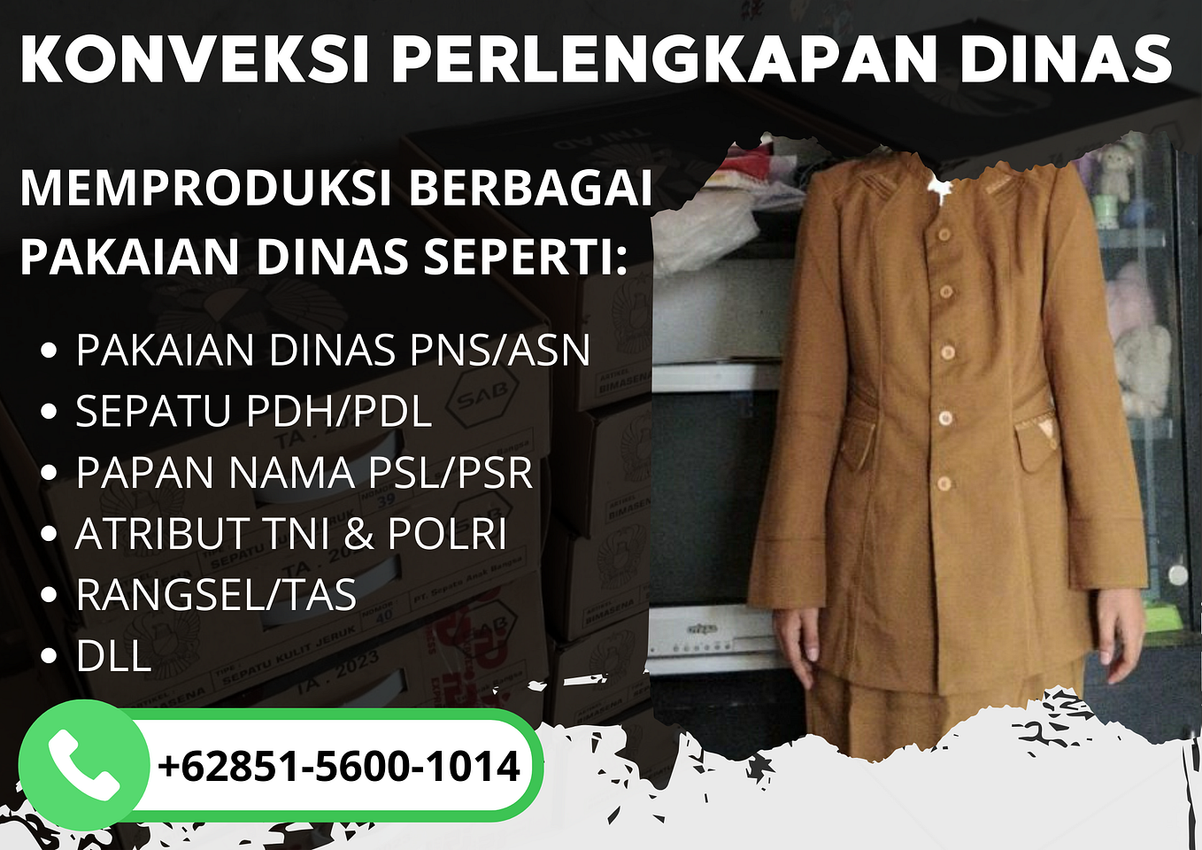 Konveksi Seragam Asn Pns Ipdn Untuk Instansi Di Jakarta, Bandung ...