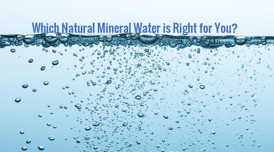 Natural Mineral Water — A Miracle Drink for Overall Health | by Indus ...