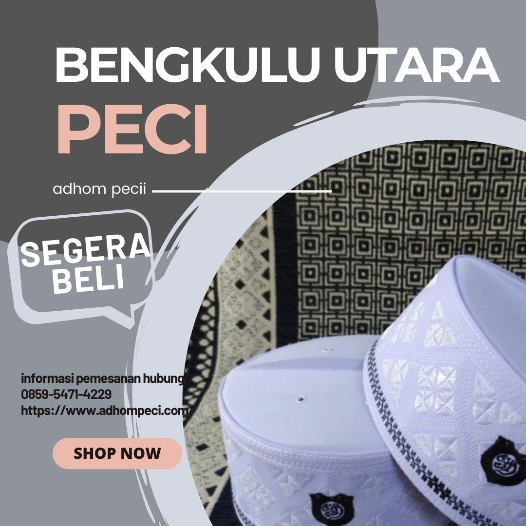 SONGKOK PECI KOPIAH KAUR TERLENGKAP DAN MURAH | by nuppa ya | Feb, 2024 ...