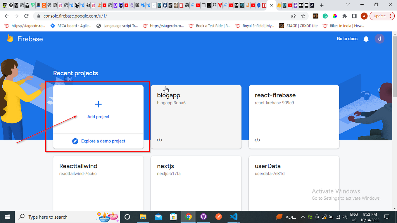 Uploading Images to Firebase Storage | by Frontendadarsh | Medium