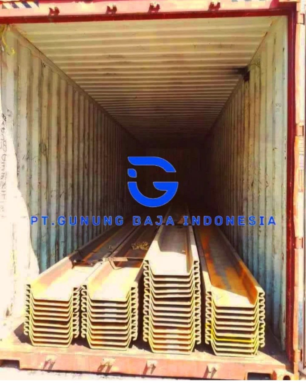 Steel sheet pile / Sheet pile baja | by PT.Gunung Baja Indonesia | Jul ...