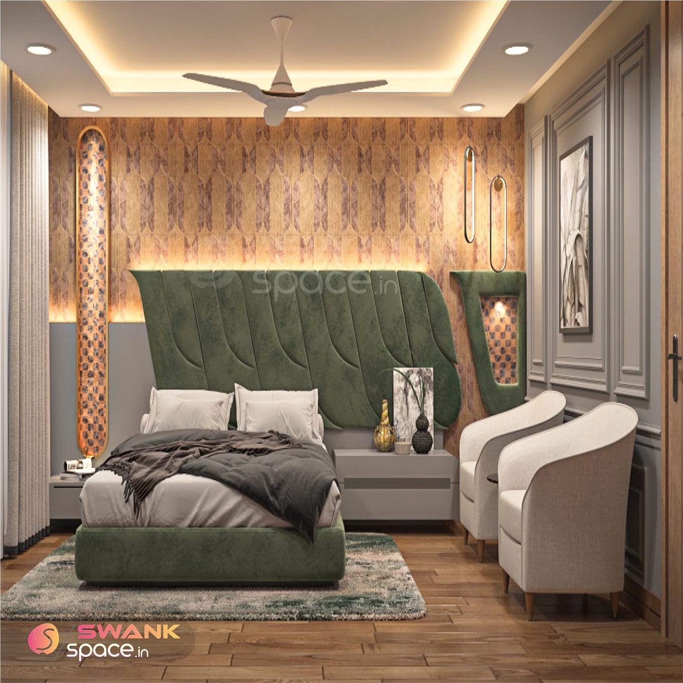 Bedroom Interior - SwankSpace - Medium
