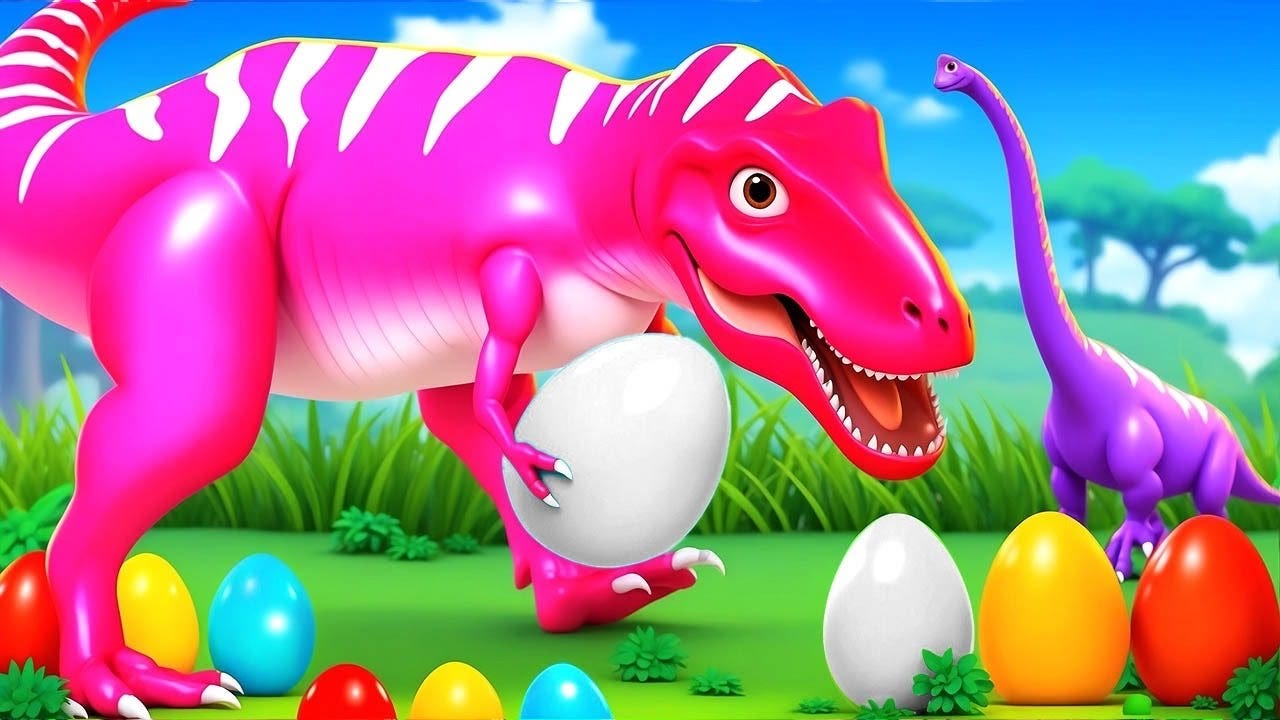 Dinosaur Egg Hunt | T Rex Action Packed Adventure — Jurassic Giants ...