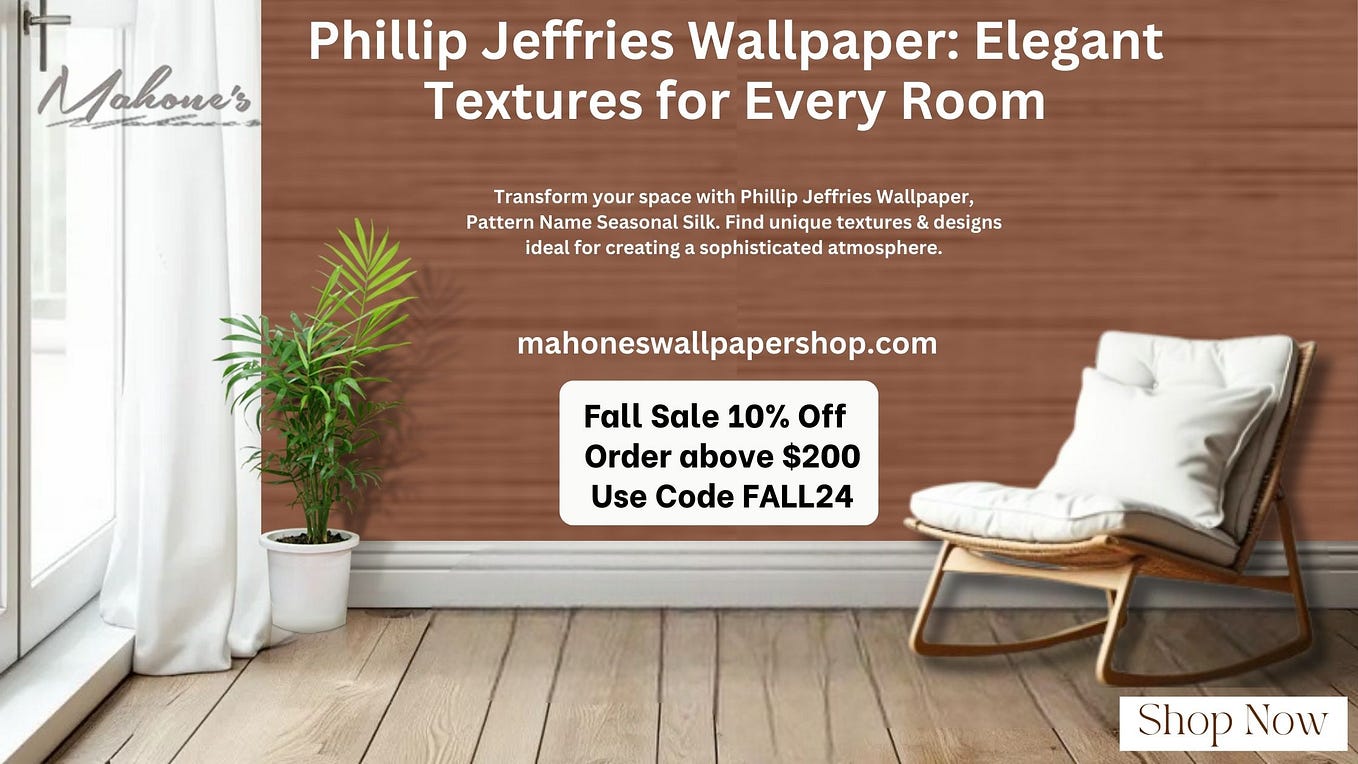 5 Trendy Phillip Jeffries Wallpaper Styles to Refresh Your Living Space ...