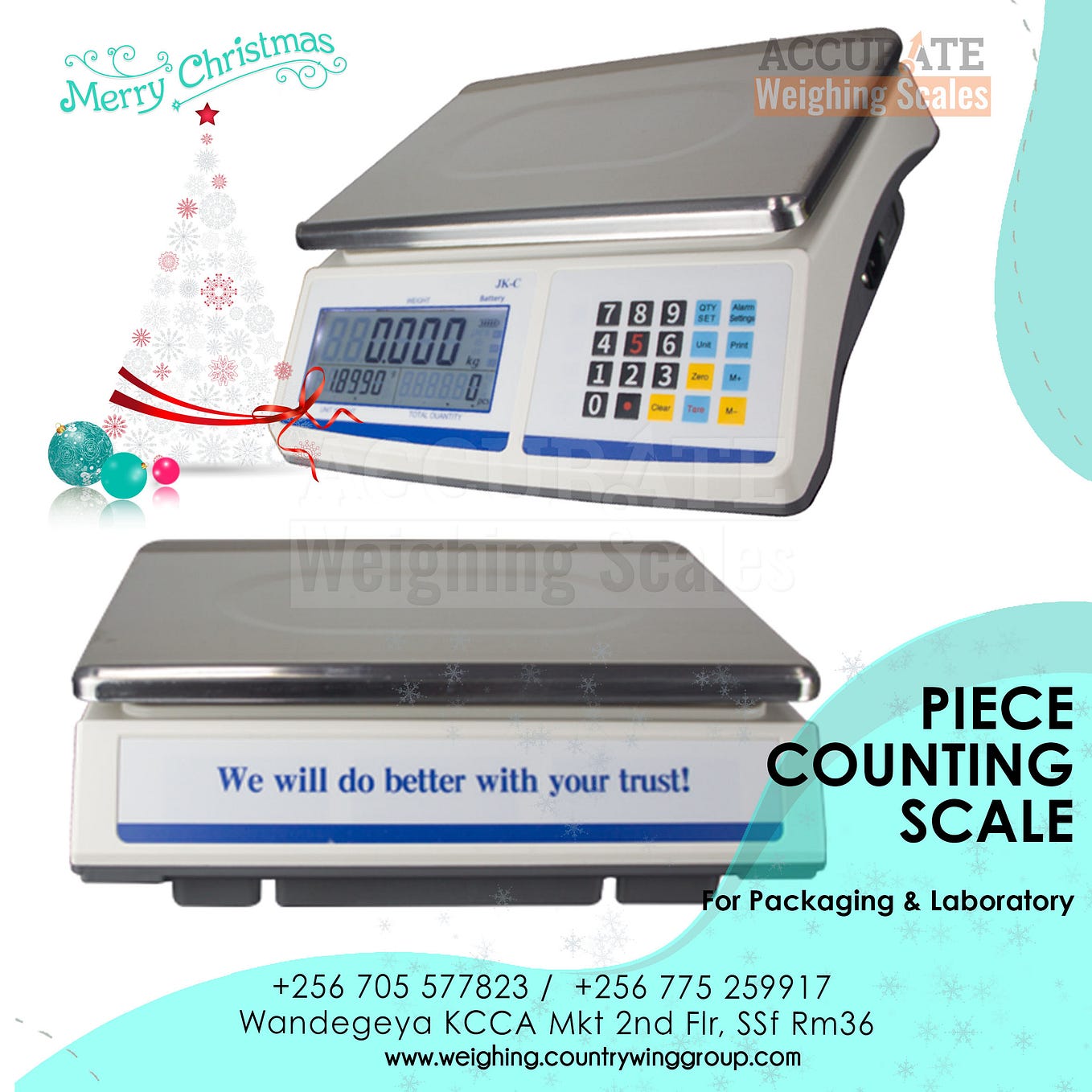 Brecknell industrial table top five goat scales for fisheries sector ...