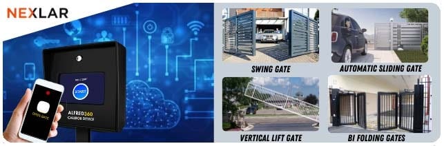 Types Of Automated Gates for self-storage - Nexlar Security - Medium