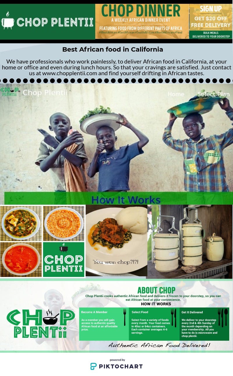 How the get the best African food in Oakland? | by Chop Plentii | Medium