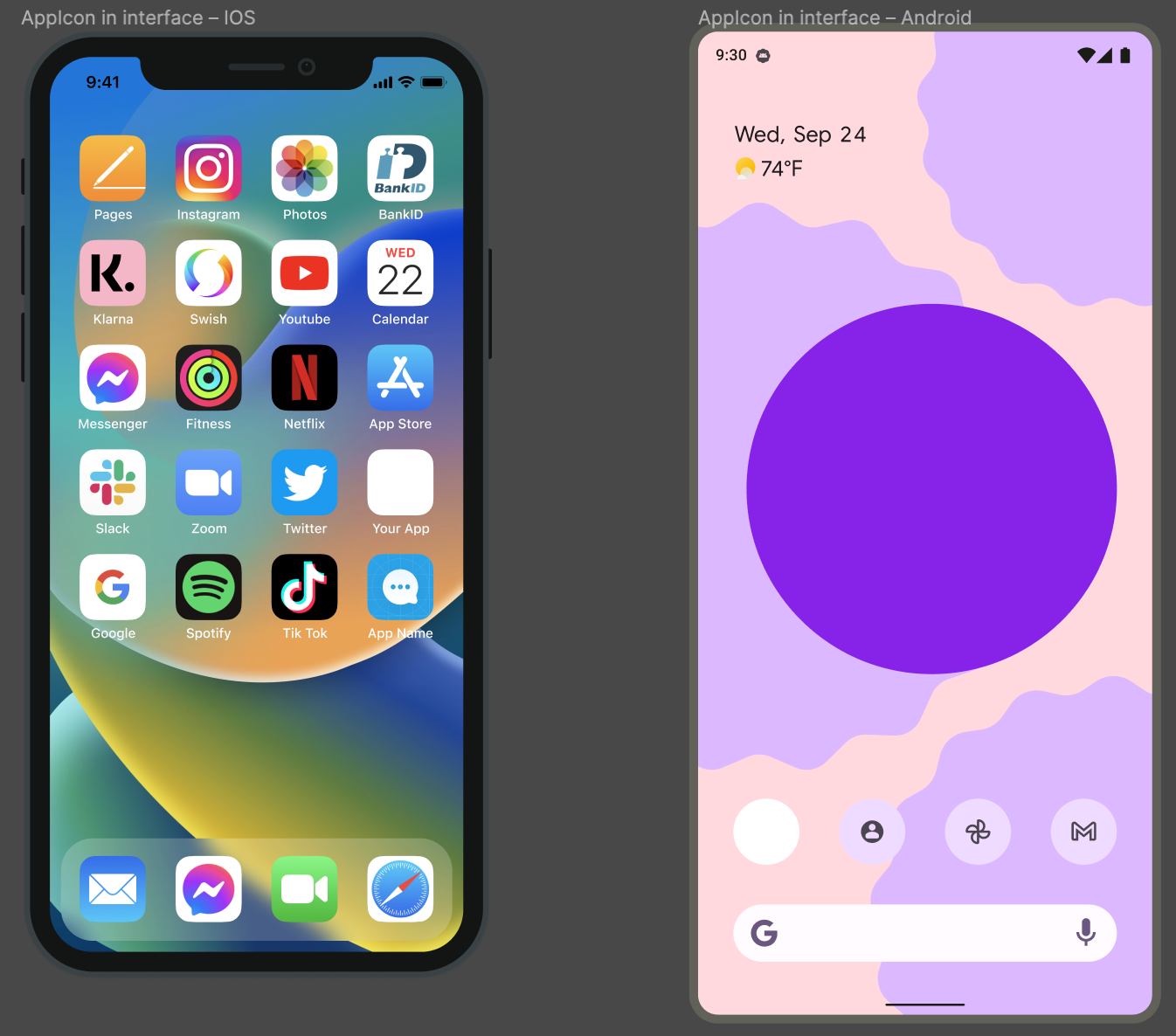Professional Mobile App Icons for Android and IOS | by HD Graphics | Medium