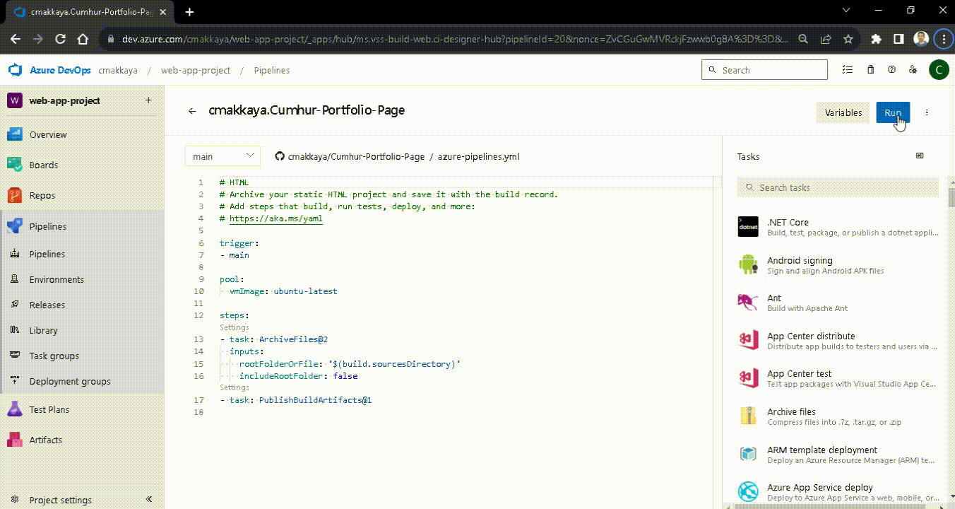 Azure DevOps Yaml pipeline with TFVC Repository | by Babula parida | Dev Genius