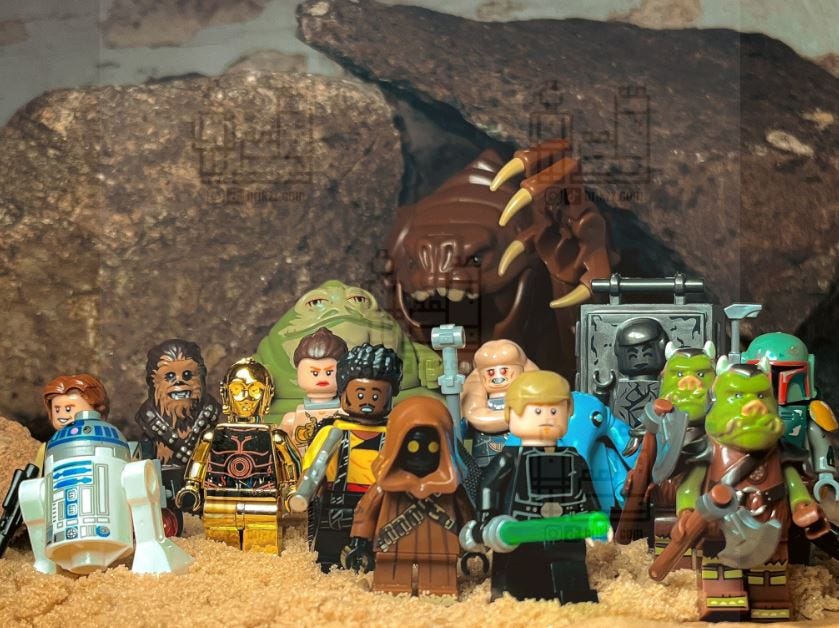 Star Wars: Tales of the Jedi Minifigure Set With Weapons — Brikzz ...