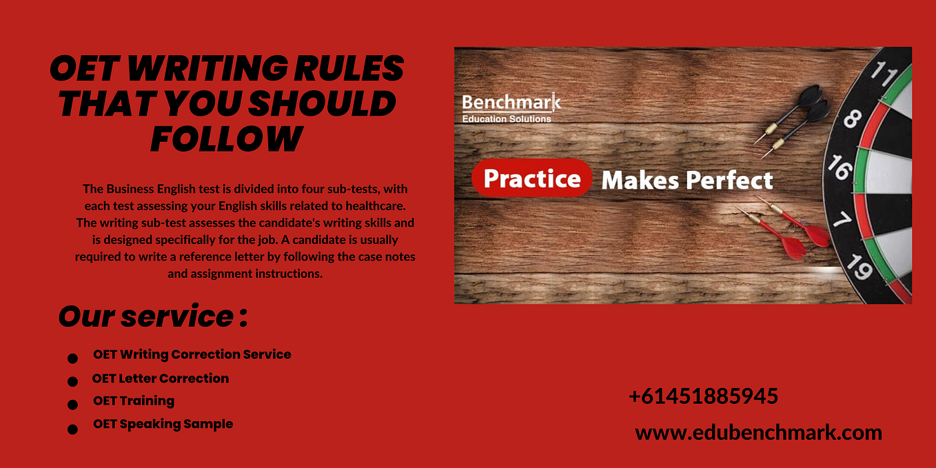 Mastering the OET Writing Test: A Comprehensive Guide for Nurses | by ...