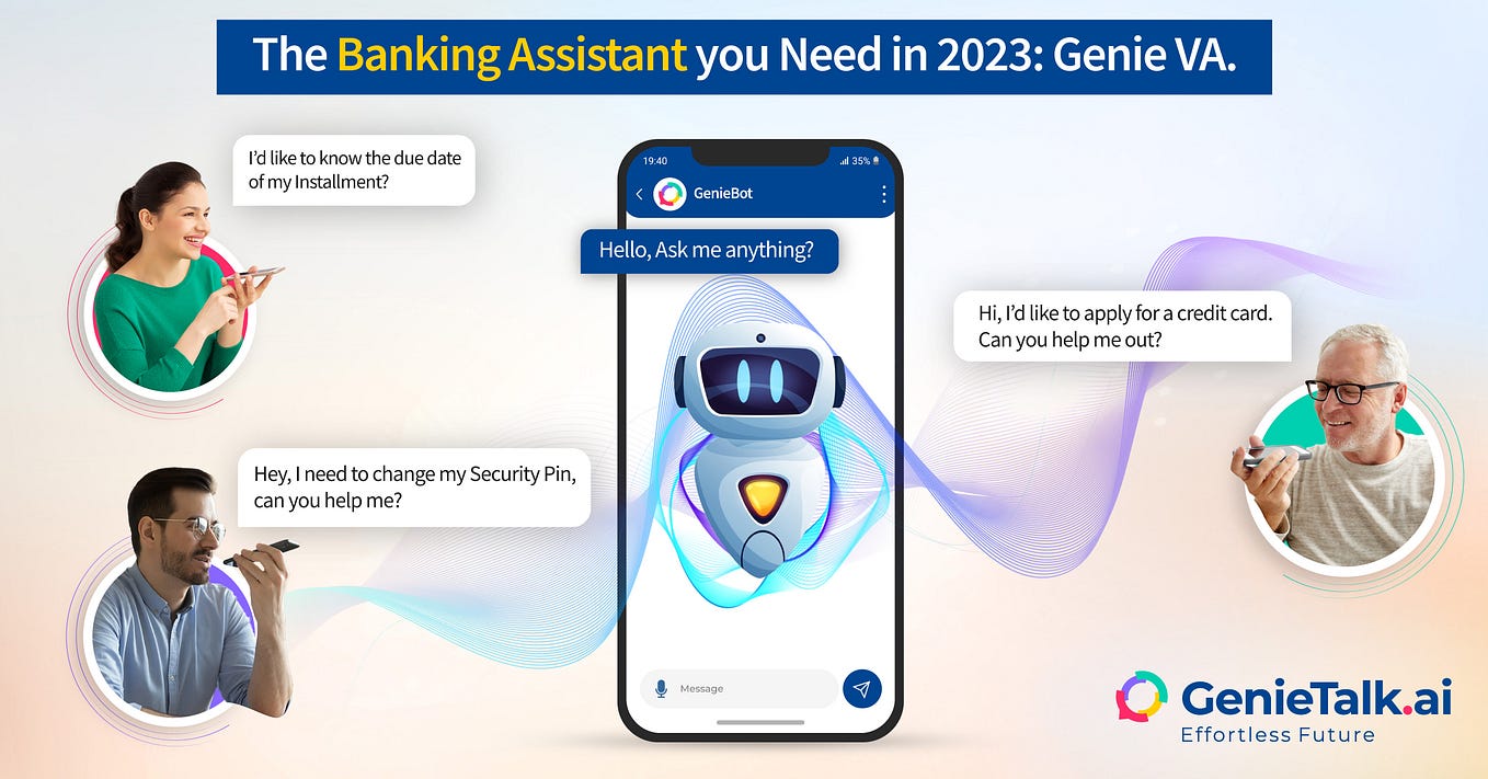 A Step Ahead in Conversational AI: Genie Voice Assistants. | by Vivek ...